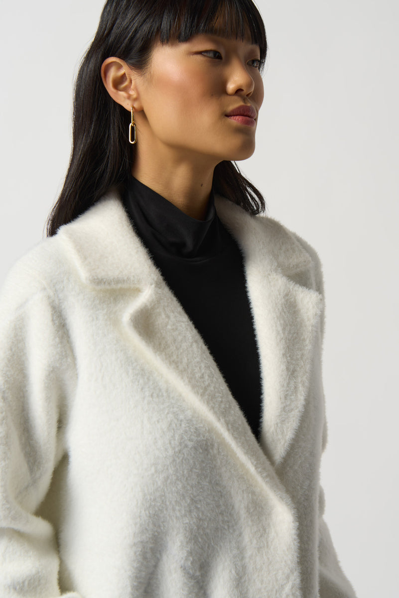 Notched Collar Coat – Justine Studio