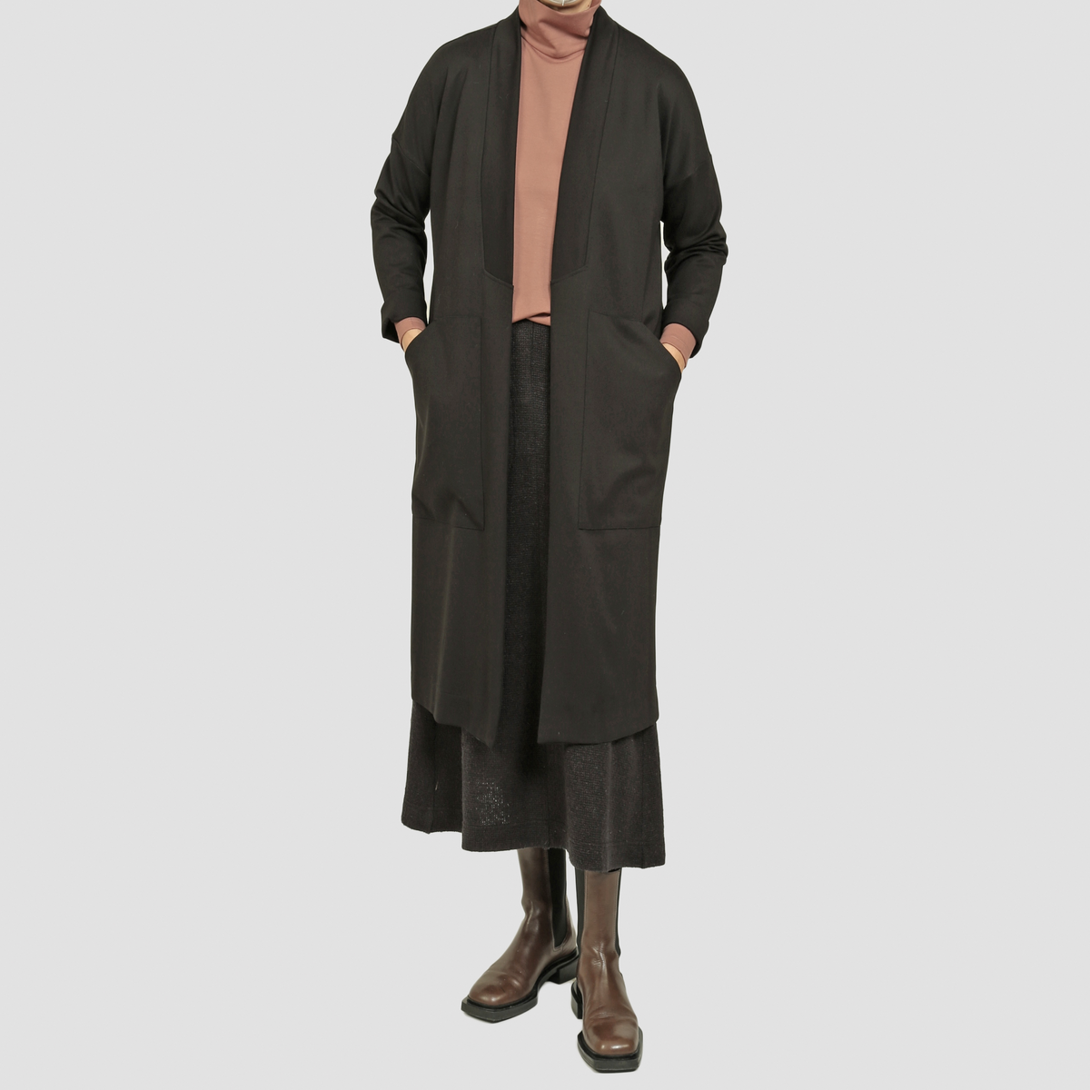 Rowe Longline Jacket – Justine Studio